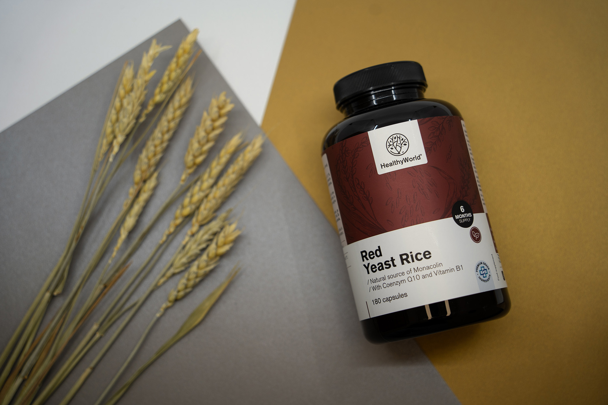 Vörös rizs élesztő 250 mg, 180 kapszula - Healthy-World.hu